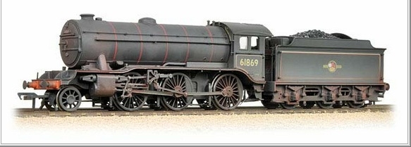 LNER Class K3 2-6-0 61869 BR Lined Black L-Crest - Weathered | Model ...