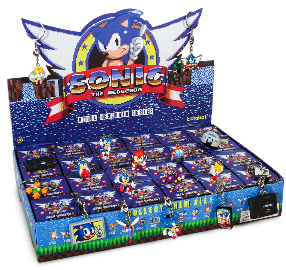 Sonic The Hedgehog Blind Box Keychain Series Tradepack | Model ...
