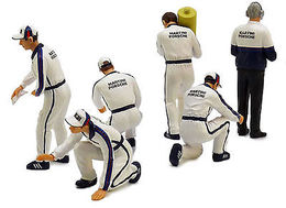Pit Crew Figurines - Team Martini Racing (Set Of 6) 1/43 | Figure and ...