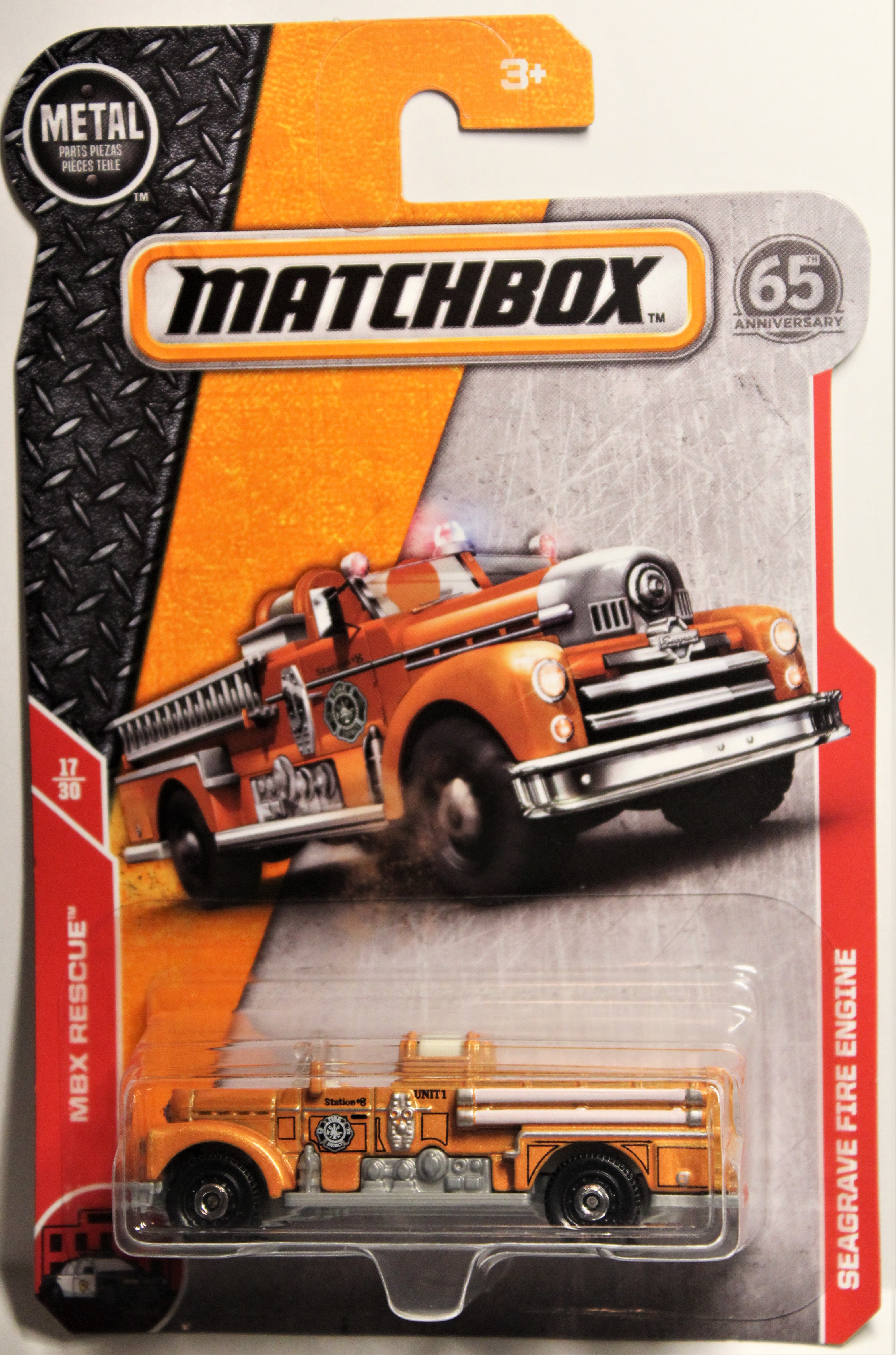 Matchbox Seagrave Fire Engine