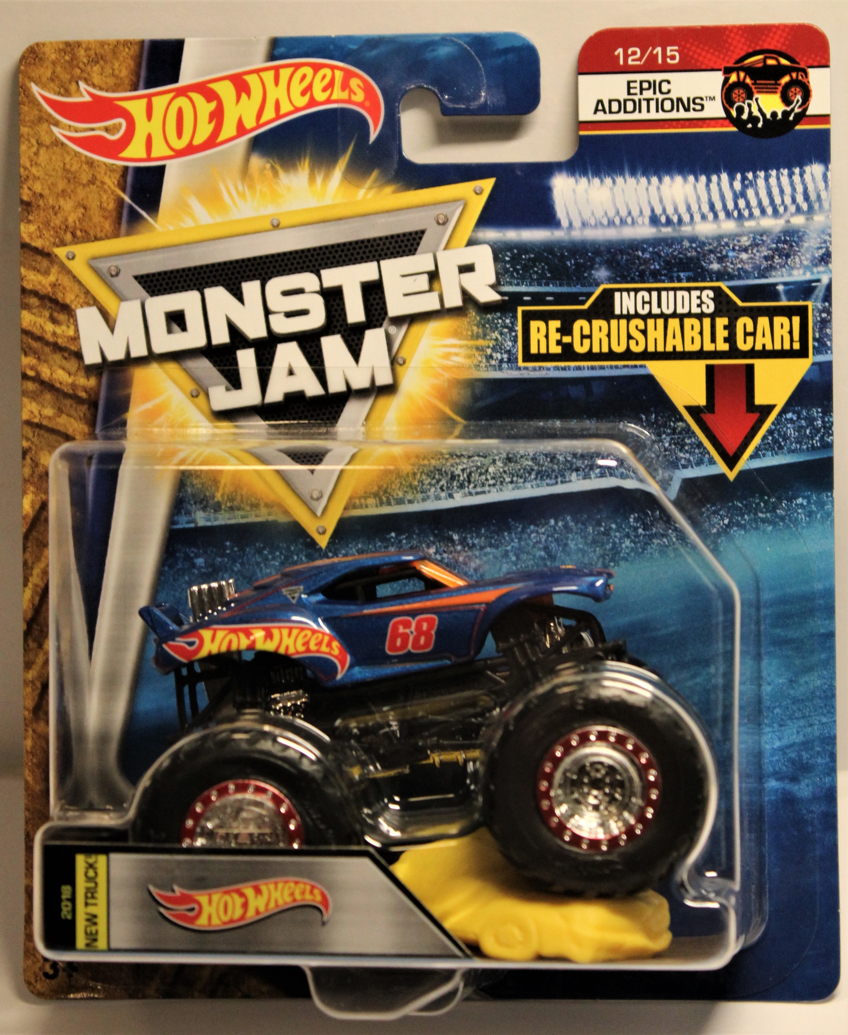 "Hot Wheels" / 2018 Monster Jam (Epic Additions) NEW 50th Anniversary ...