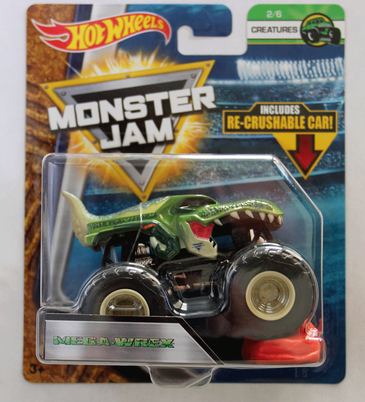 Mega Wrex / 2018 Hot Wheels Monster Jam / Creatures (2/6) | South Texas ...