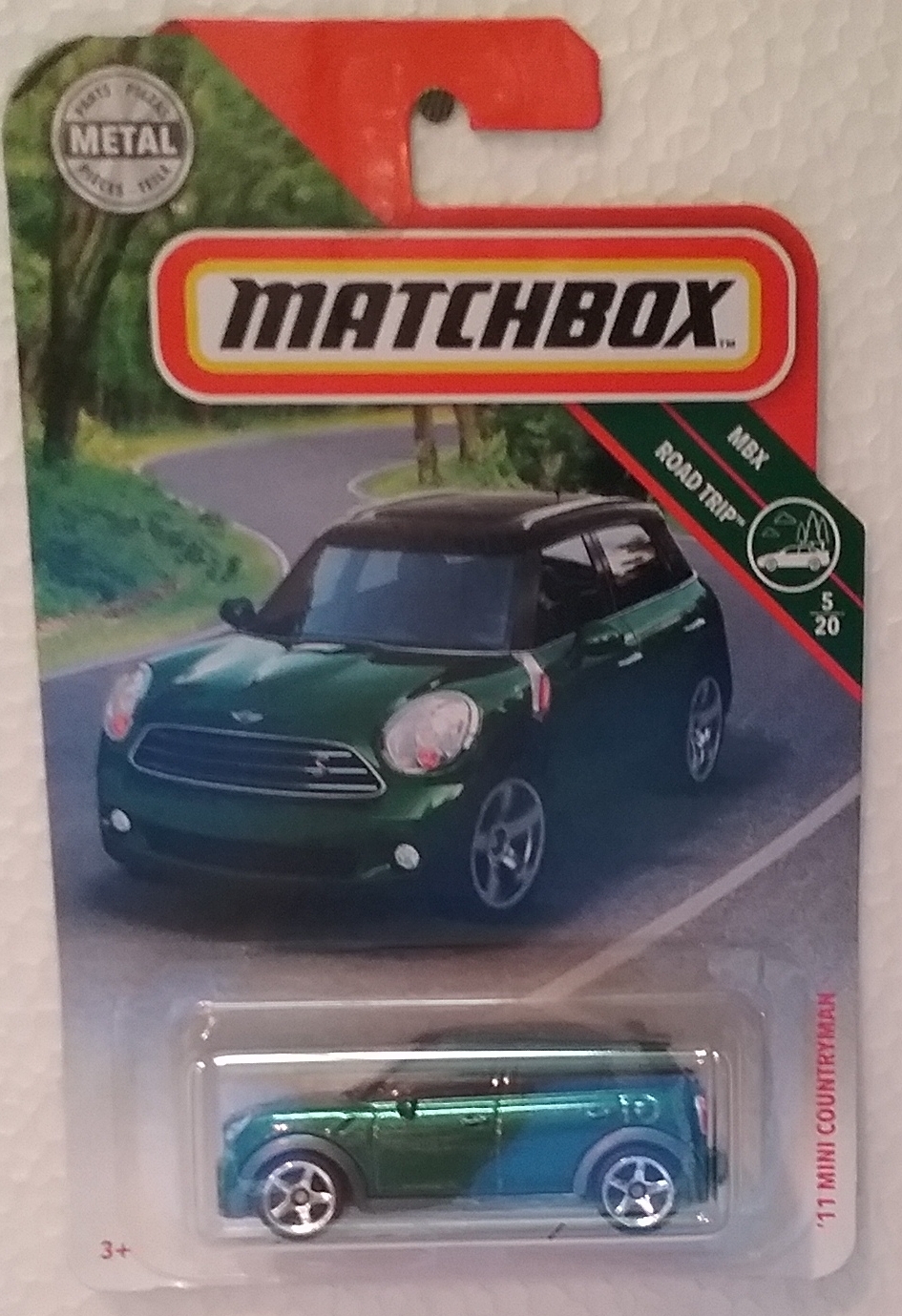 '11 Mini Countryman - Matchbox 2019 Mainline #1 | Smalls Diecast Dealership